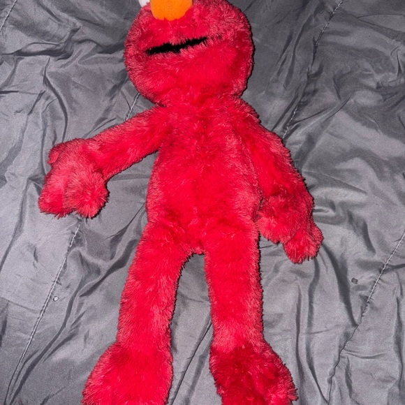 KAWS | Art | Sesame Street X Kaws Red Plush Toy | Poshmark